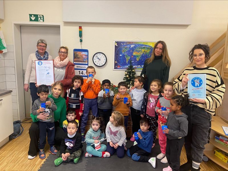 Zertifizierte „Kita mit Biss“: Schwerter DRK-Familienzentrum „Am Wuckenhof“ setzt sich für ...